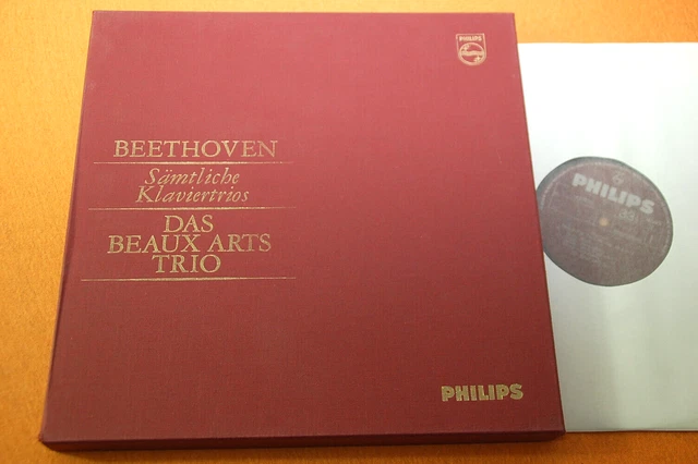 BEAUX ARTS TRIO Beethoven Piano Trios Dutch Ed1 Philips Mono Plum 4LP NM EUR 15,99 - PicClick DE