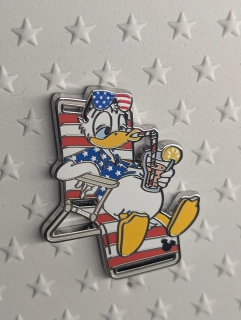 2025 DISNEY HIDDEN Mickey Donald Duck 4th of July Independence Day ...