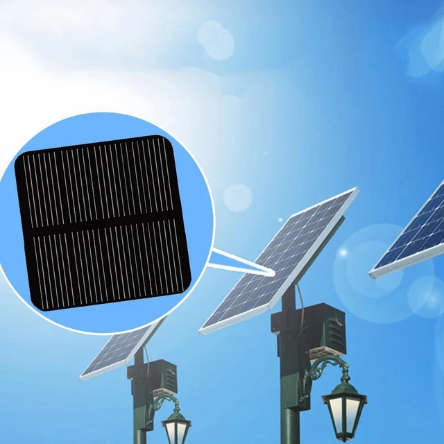 50*50MM 2V MINI Solar Panel Module For Battery Cell Phone DIY Charger ...