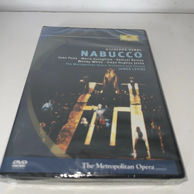VERDI: NABUCCO (DVD, 2005) James Levine, The Metropolitan Opera New ...