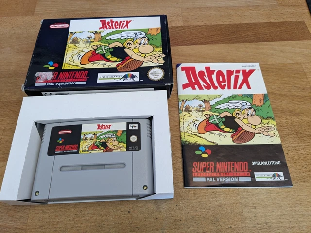 ASTERIX SUPER NINTENDO SNES PAL IMBALLO ORIGINALE CIB #2 EUR 32,90 - PicClick IT