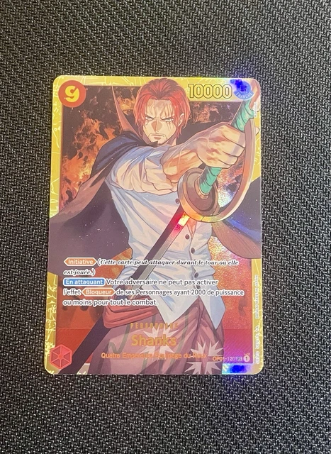 ONE PIECE CARD (OP01-120) Shanks V.1 SEC NEAR MINT (PRB01) EUR 6,00 ...