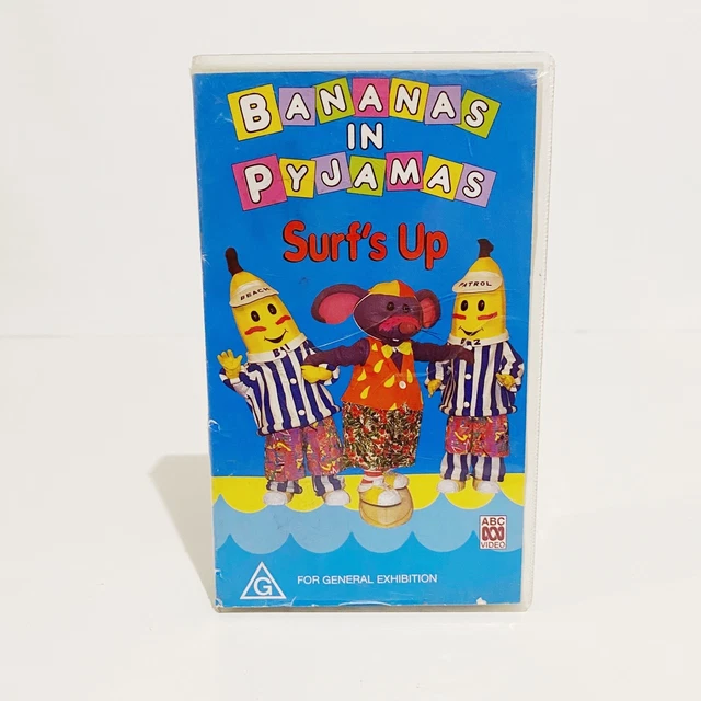 BANANAS IN PYJAMAS Surfs Up ABC Kids VHS Tape 1995 EUR 6,01 - PicClick IT