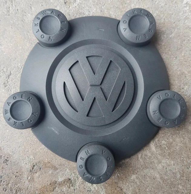 GENUINE VW VOLKSWAGEN CADDY Van Steel Wheel Centre Cap Cover Hub ...