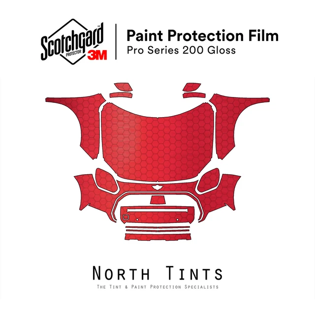 PRECUT 3M PRO Paint Protection Film Clear PPF for MINI Countryman 2025 ...