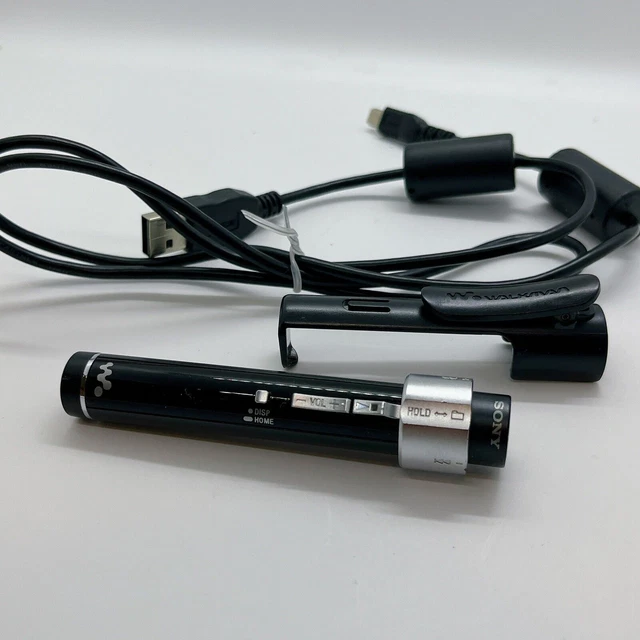 [VERY RARE]SONY WALKMAN NW-S203F Black 1GB MP3 Digital Audio Player ...