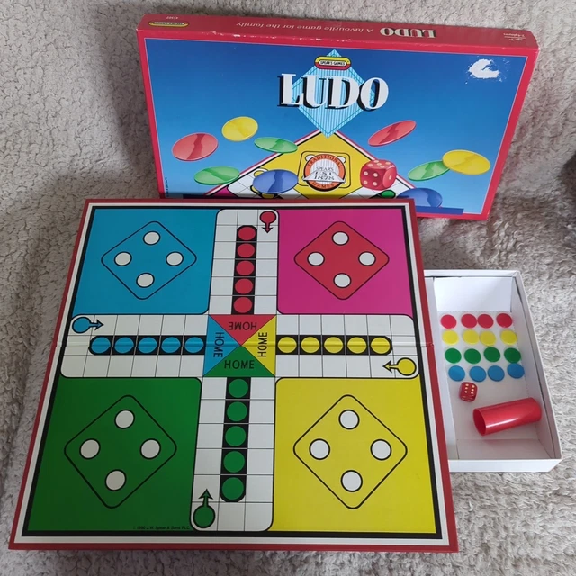 VINTAGE SPEAR'S LUDO Board Game 1990 (E2) £5.95 - PicClick UK