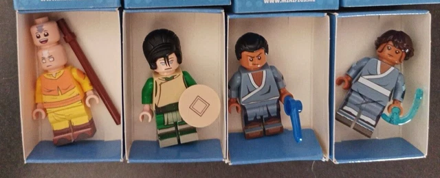 AVATAR THE LAST Airbender Custom Printed Lego Minifigures - Aang, Toph ...