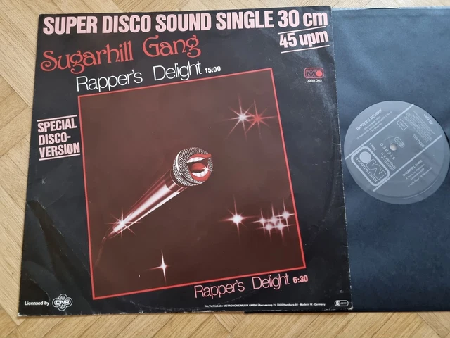 SUGARHILL GANG - Rapper's Delight 12'' Vinyl Maxi Germany EUR 37,99 ...
