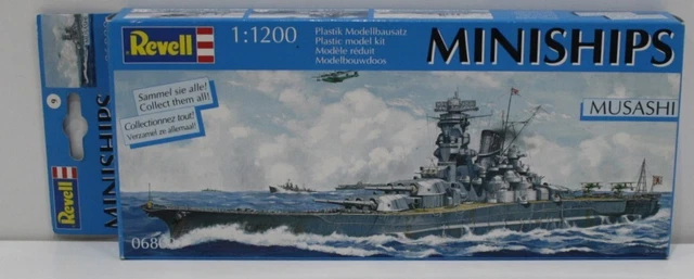 MAQUETA REVELL MINISHIPS 06809 Musashi Escala 1/1200 EUR 8,00 - PicClick FR