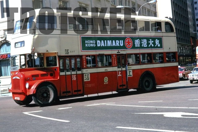 35MM SLIDE HONG KONG KMB Kowloon Motor Bus Daimler CVG6 AD7333 1975 £175.50 - PicClick UK
