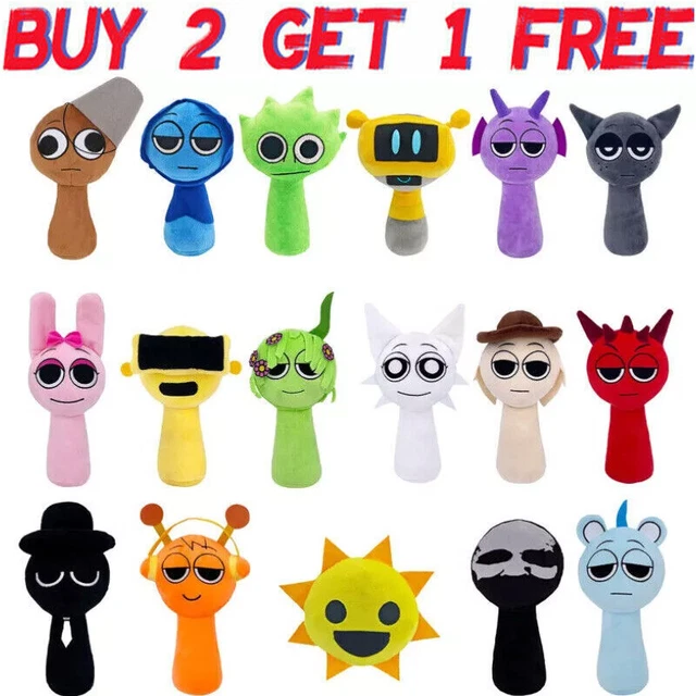 SPRUNKI PLUSH TOY Simon Oren Winda Sprunki Character Doll Plush Toy ...