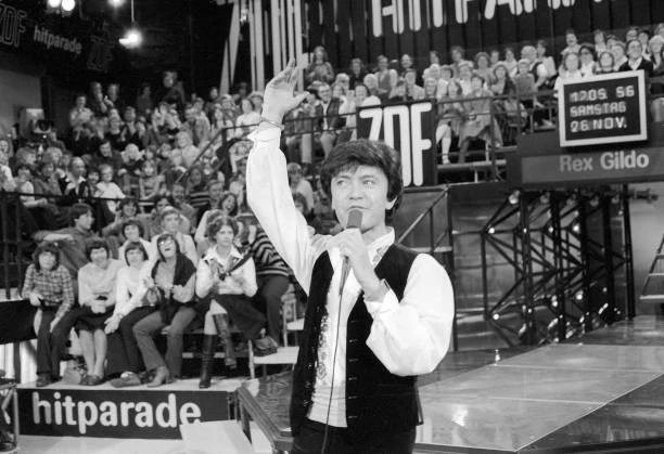 REX GILDO ZDF Hit Parade 1970s Historic Old Swiss - German Photo 1 $9. ...