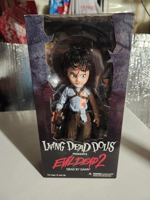 MEZCO LIVING DEAD Dolls Evil Dead 2 Ash New $185.79 - PicClick CA