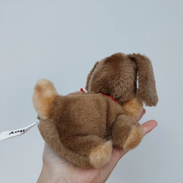 VINTAGE RUSS BERRIE Dudley Puppy Dog Plush Soft Toy Brown £28.99 ...