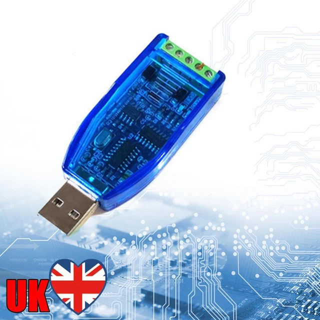 INDUSTRIAL RS485 CONVERTER CH340 Chip TXD RXD Indicator Light (USB To ...