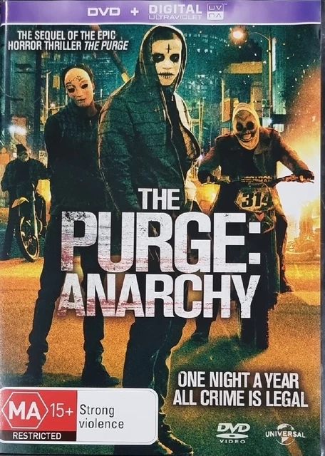 THE PURGE Anarchy DVD Region 4 2014 Free Post 8.00 PicClick AU
