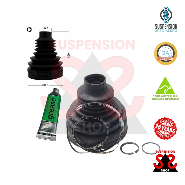 TRANSMISSION SIDED BELLOW Boot Kit, Drive Shaft Suit VW Golf 1.6 FSI ...
