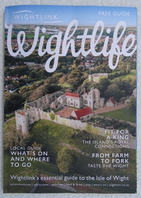 WIGHTLINK WIGHTLIFE MAGAZINE 2023: Visitor Guide. Map. ISLE OF WIGHT ...