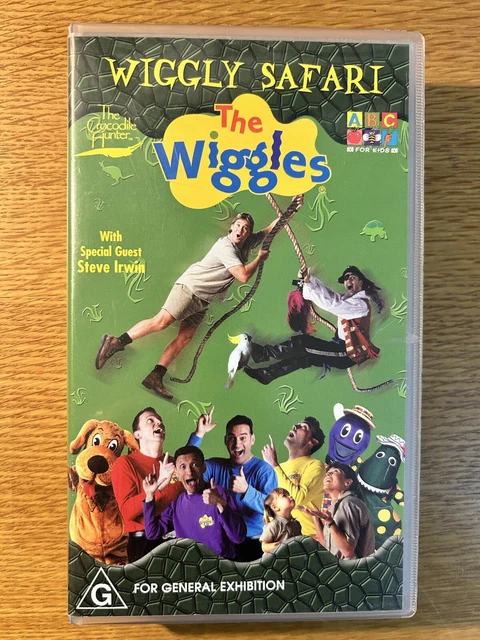 THE WIGGLES WIGGLY Safari VHS Tape Original Cast 2002 & The Crocodile ...
