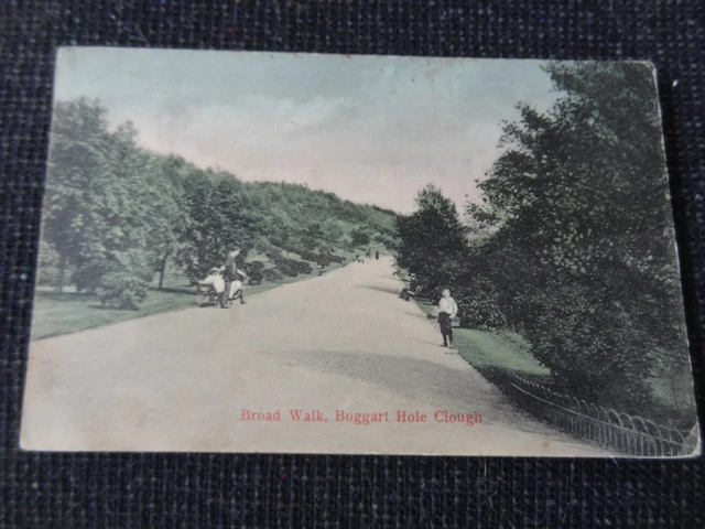 BROAD WALK BOGGART Hole Clough Postcard Manchester - 104386 £1.75 ...