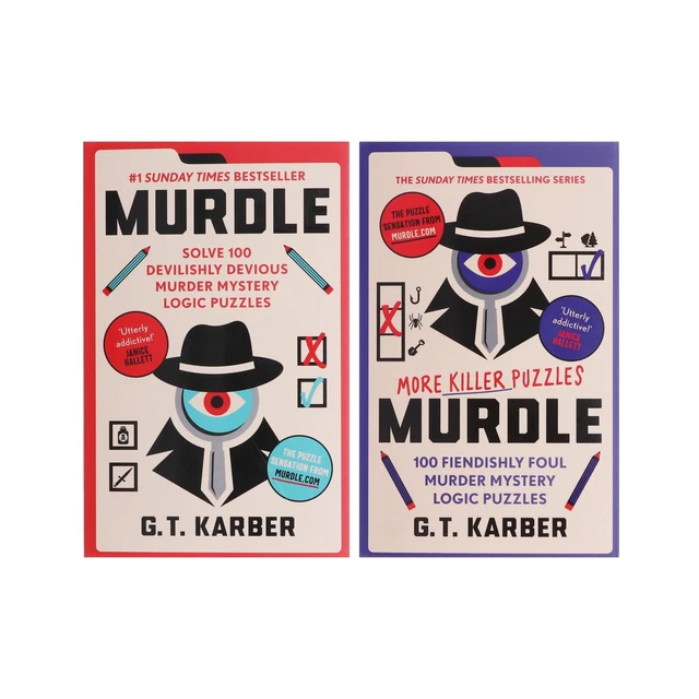 MURDLE PUZZLE SERIE von G.T. Karber 2 Bücher Sammlung Set - Fiktion - Taschenbuch EUR 34,54 ...