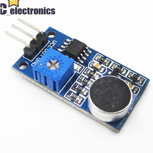 SOUND DETECTION SENSOR Module Sensor Intelligent Vehicle For Arduino ...