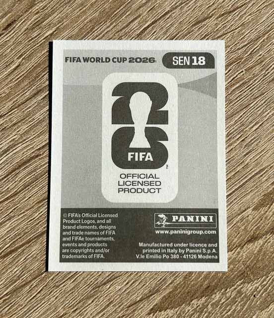 PANINI FIFA WORLD Cup 2026 Iliman Ndiaye Sticker SEN 18 £1.16 - PicClick UK