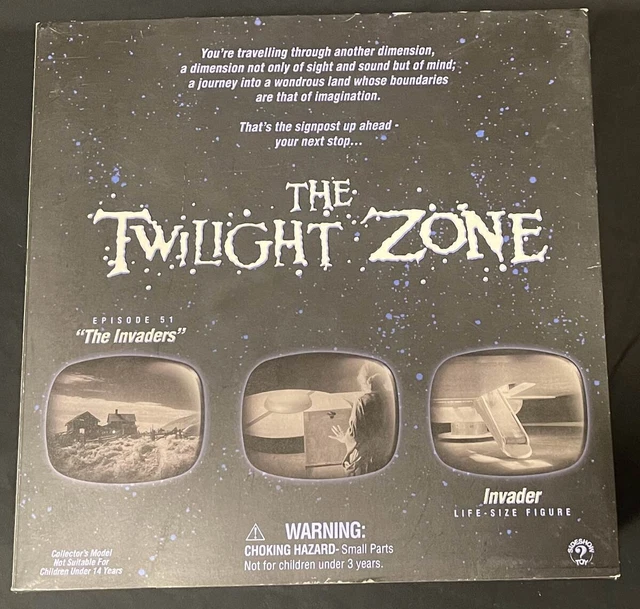THE TWILIGHT ZONE Invaders Action Figure 12 Inch 2003 Sealed Sideshow ...
