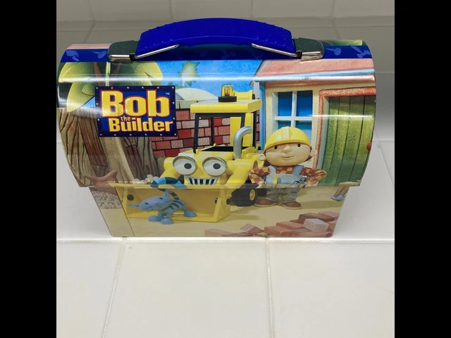 VINTAGE BOB THE Builder Metal Lunch Box £15.18 - PicClick UK