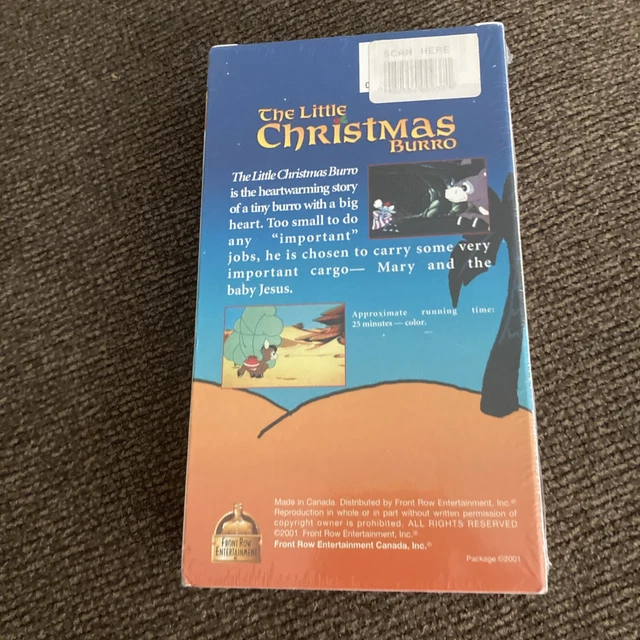 (SEALED) THE LITTLE Christmas Burro VHS £4.54 - PicClick UK