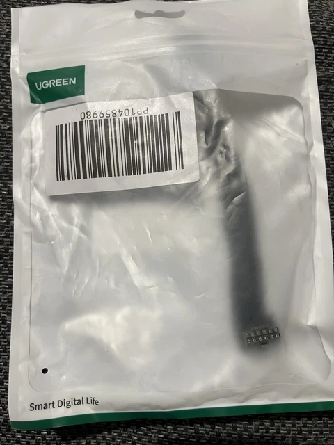 UGREEN 12V ATX3.0 PCI-E 5.0 Power Cable –Male to Female 90 Degree ...