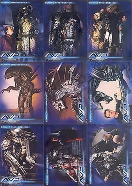 MINT SET OF Alien Vs. Predator Trading Cards $10.99 - PicClick