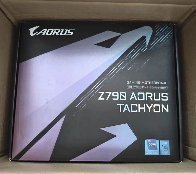 GIGABYTE Z790 AORUS Tachyon E-ATX DDR5 2.5 Gigabit LAN Intel Wi-Fi 6E ...