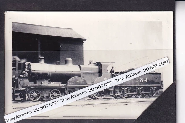 LMS - Ex Midland Railway - 4-4-0 - No. 334 - Photo #13877 £1.50 - PicClick UK