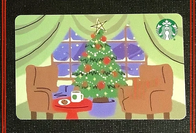🇨🇦 CANADA 2025 Starbucks Christmas Tree “R” Marker Gift Card — Rare New ...