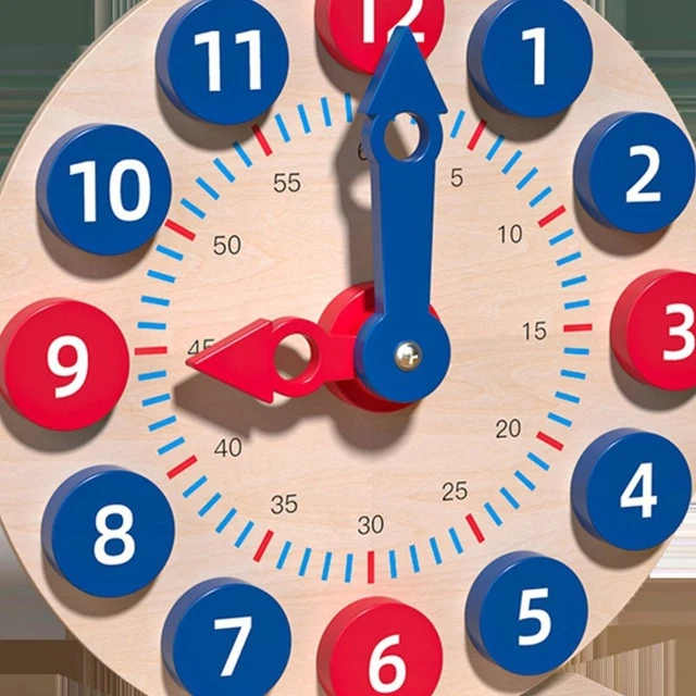 LEARNING CLOCK LEARN to Tell Time with Analog and Digital Formats for ...