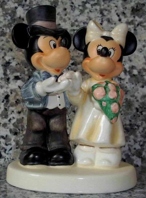 GOEBEL DISNEY FIGUR "Hochzeit Mickey & Minnie" * Rarität * Goebel ...