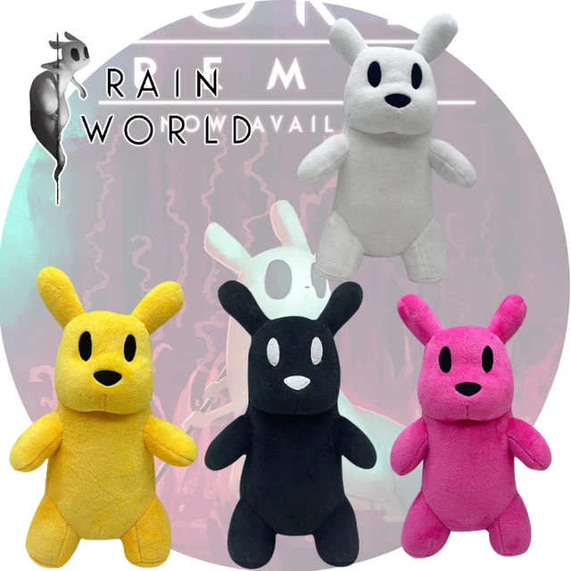BUNNY RAIN WORLD Plush Toy Cute Rabbit Cushion Cartoon Plushie Decor ...