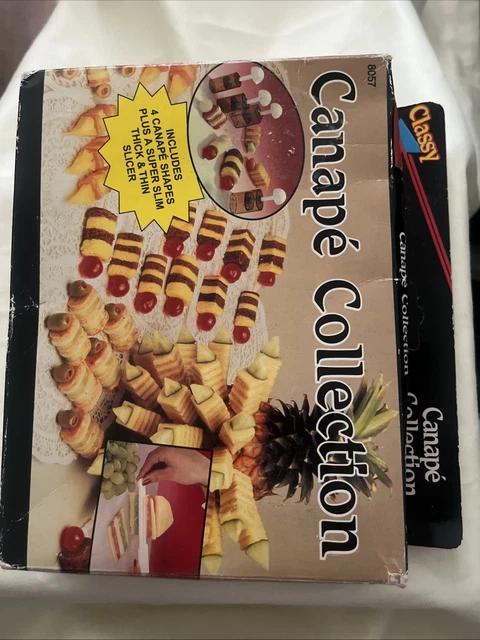 CANAPE COLLECTION 4 Canape Shapes Plus A Super Slim Thick & Thin Slicer ...