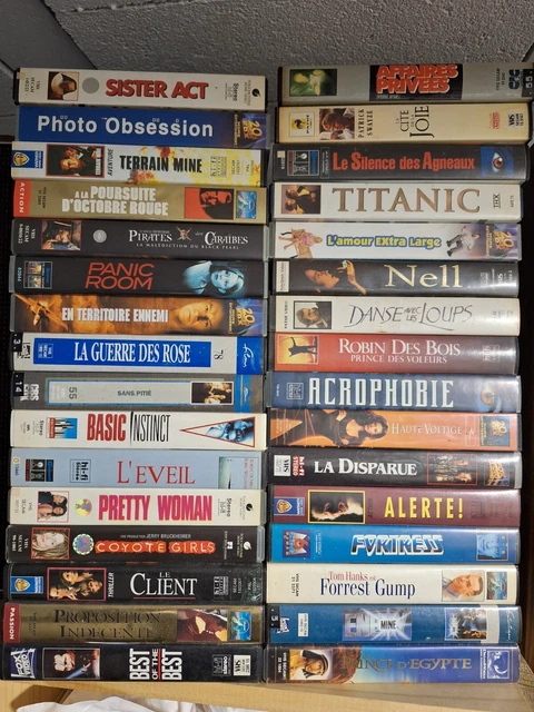 VHS LOT EUR 10,00 - PicClick FR