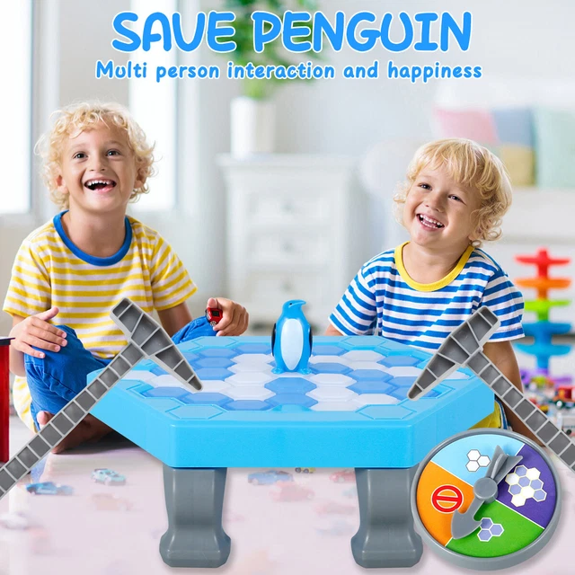 ICE BREAKER GAME Save Penguin On Ice Kids Puzzle Game Break Ice Family ...