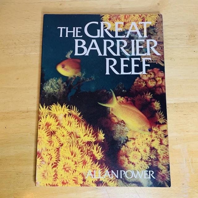 THE GREAT BARRIER Reef Paperback Book By Allan Power - Australia ...