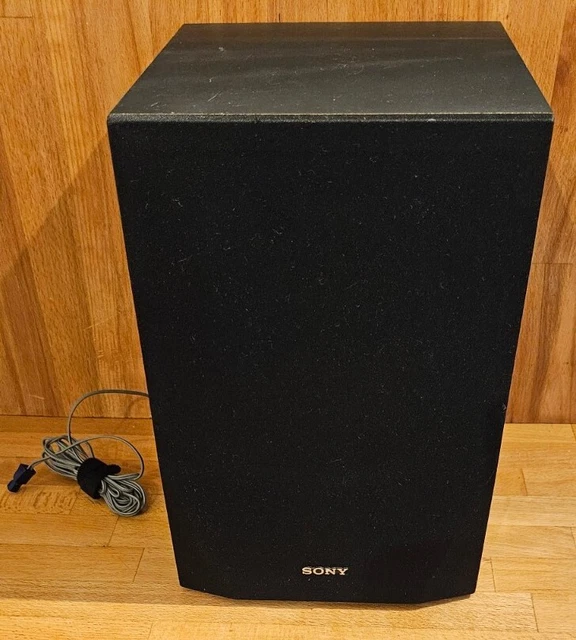 SONY SS-WSB122 SUBWOOFER cablato per sistemi home theater Sony Bdv nero ...