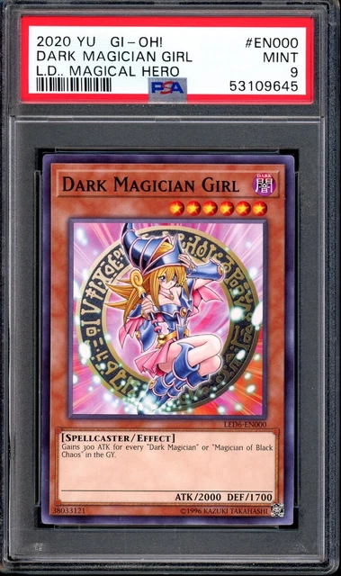 2020 YU-GI-OH! LEGENDARY Duelist Magical Hero Dark Magician Girl PSA 9 MINT $21.41 - PicClick CA
