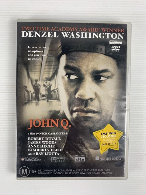 JOHN Q DVD R4 2002 Denzel Washington Robert Duvall EUR 6,71 - PicClick IT
