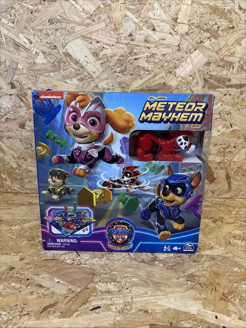 PAW PATROL THE Mighty Movie Meteor Mayhem Board Game Brand New Gift £9. ...