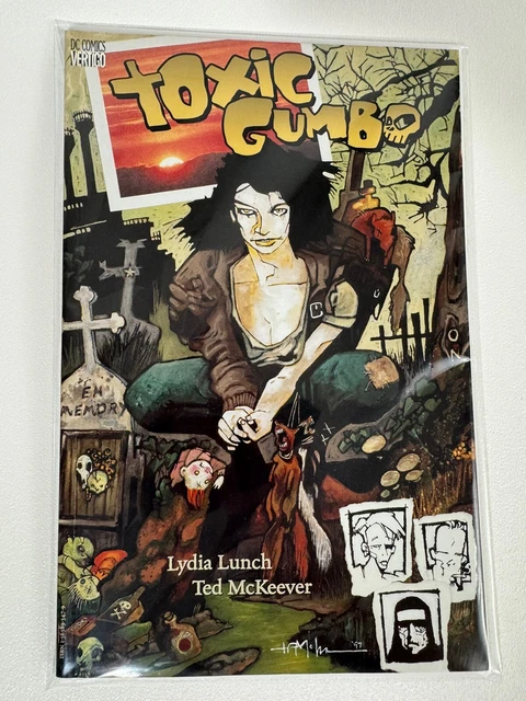 TOXIC GUMBO LYDIA Lunch Ted McKeever livre de poche TPB - DC VERTIGO ...