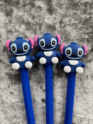 1X PEN DISNEY Lilo And Stitch Cute Gel Biro Gift Present Girls Toy Doll ...