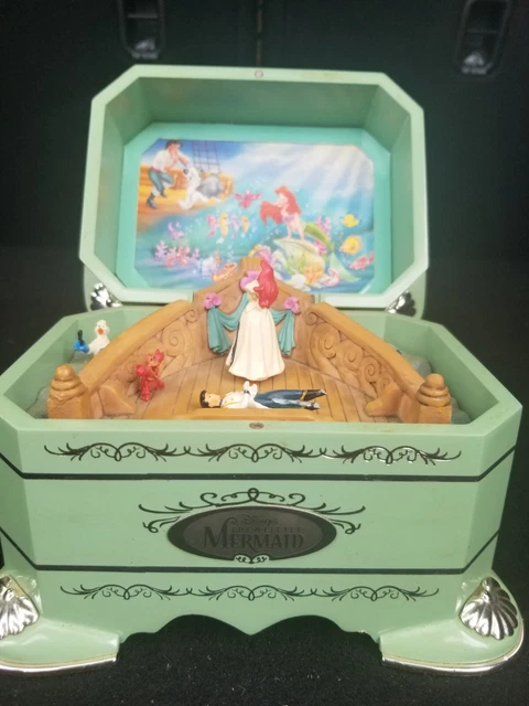 DISNEY THE LITTLE Mermaid First Dance Rare Music Box Collection $250.88 ...